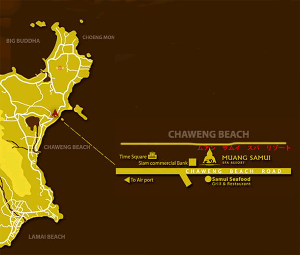ムアン サムイ スパ リゾート (MUANG SAMUI SPA RESORT) 地図・アクセス【楽天トラベル】