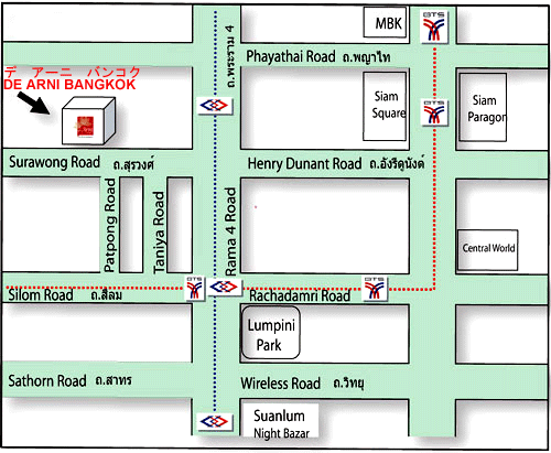 デ アーニ バンコク(DE ARNI BANGKOK) 地図・アクセス【楽天トラベル】