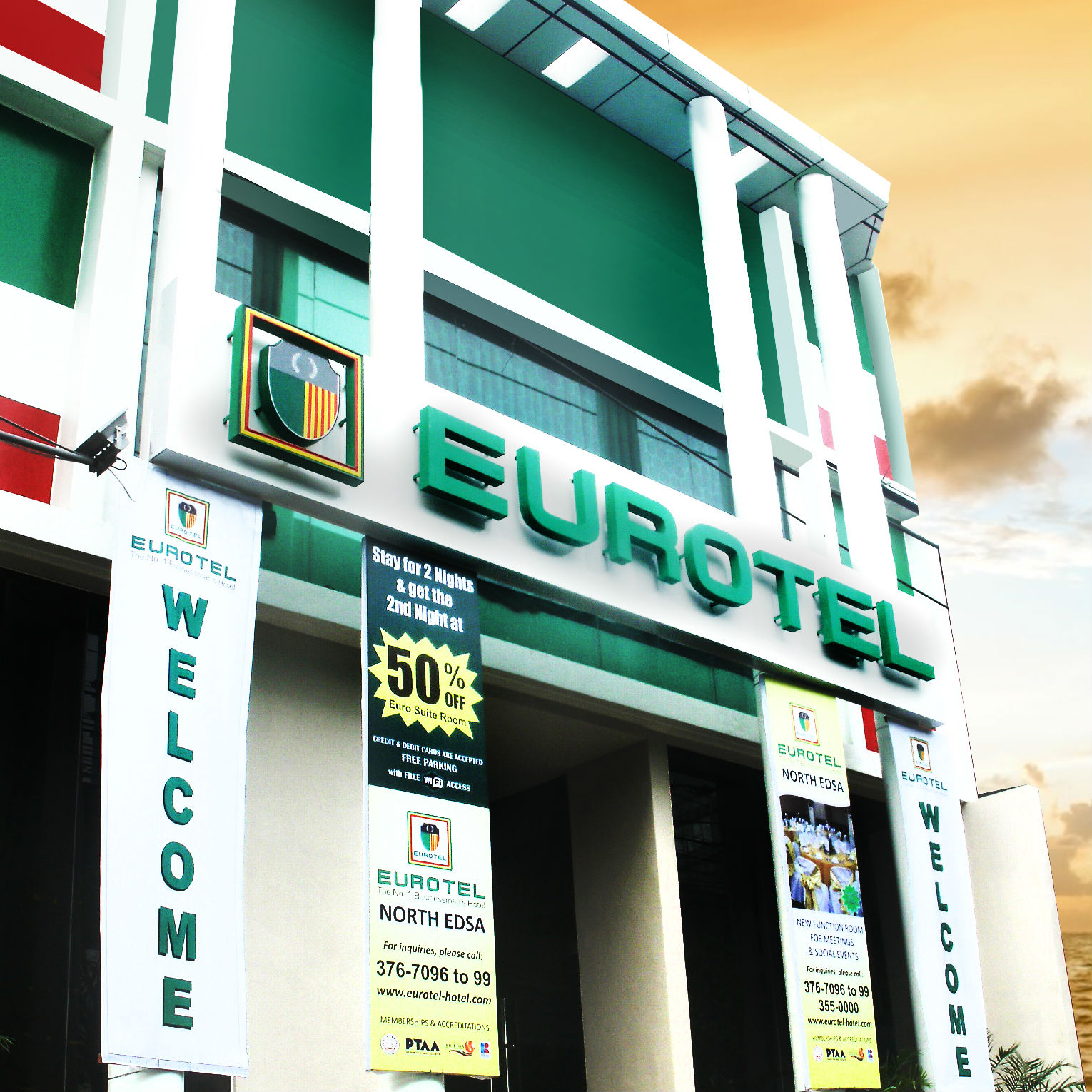 ユーロテル ノース エドゥサ(Eurotel North Edsa) 宿泊予約【楽天トラベル】