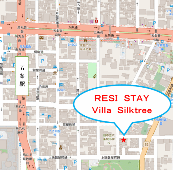 RESI STAY Villa Silktree 地図・アクセス【楽天トラベル】