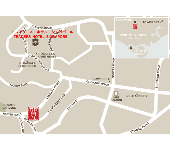 ジェン シンガポール タングリン バイ シャングリ・ラ(JEN Singapore Tanglin by Shangri-La) 地図 ...